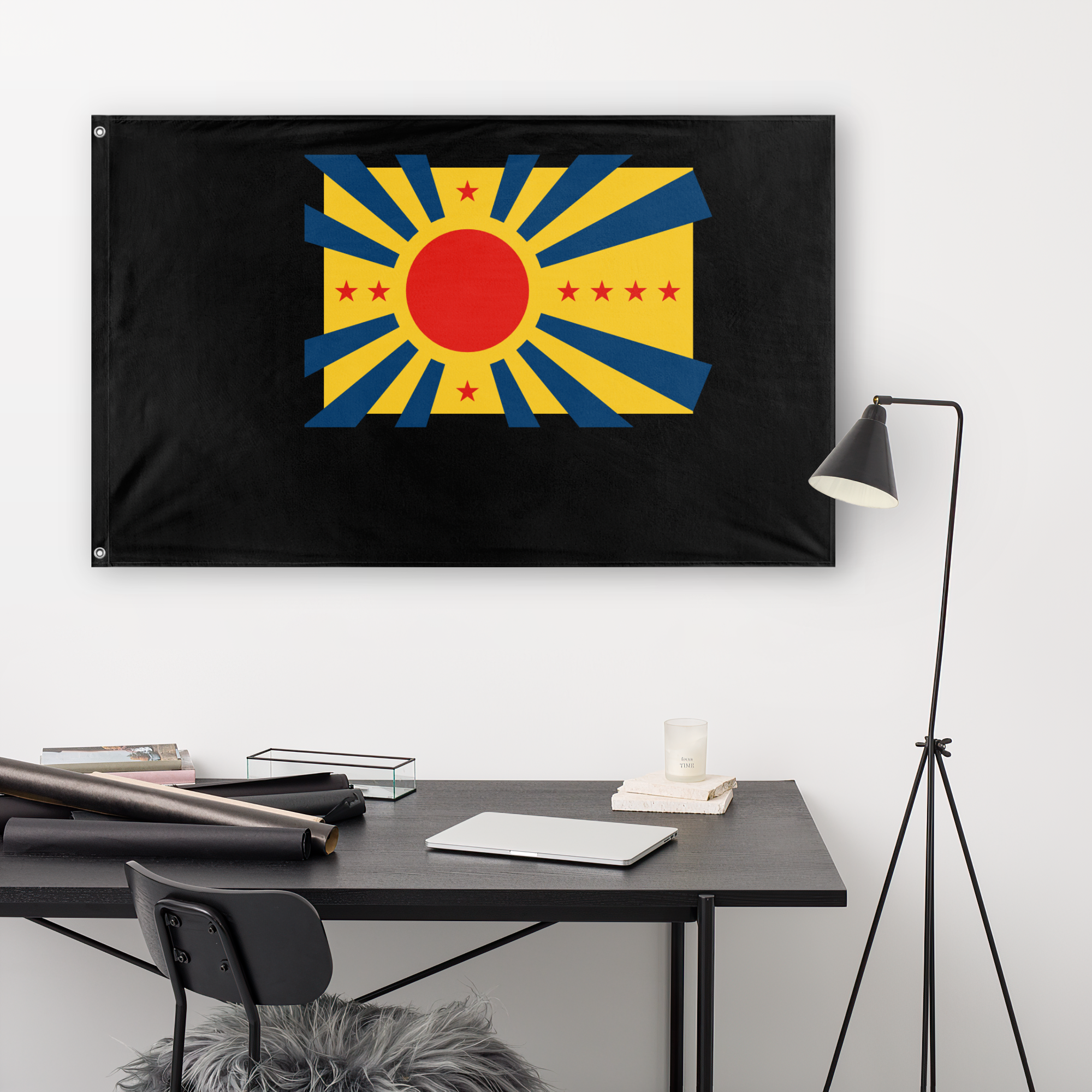 Japanese Pacific China flag (Flag-Mashup-Bot) – Flagmaker & Print