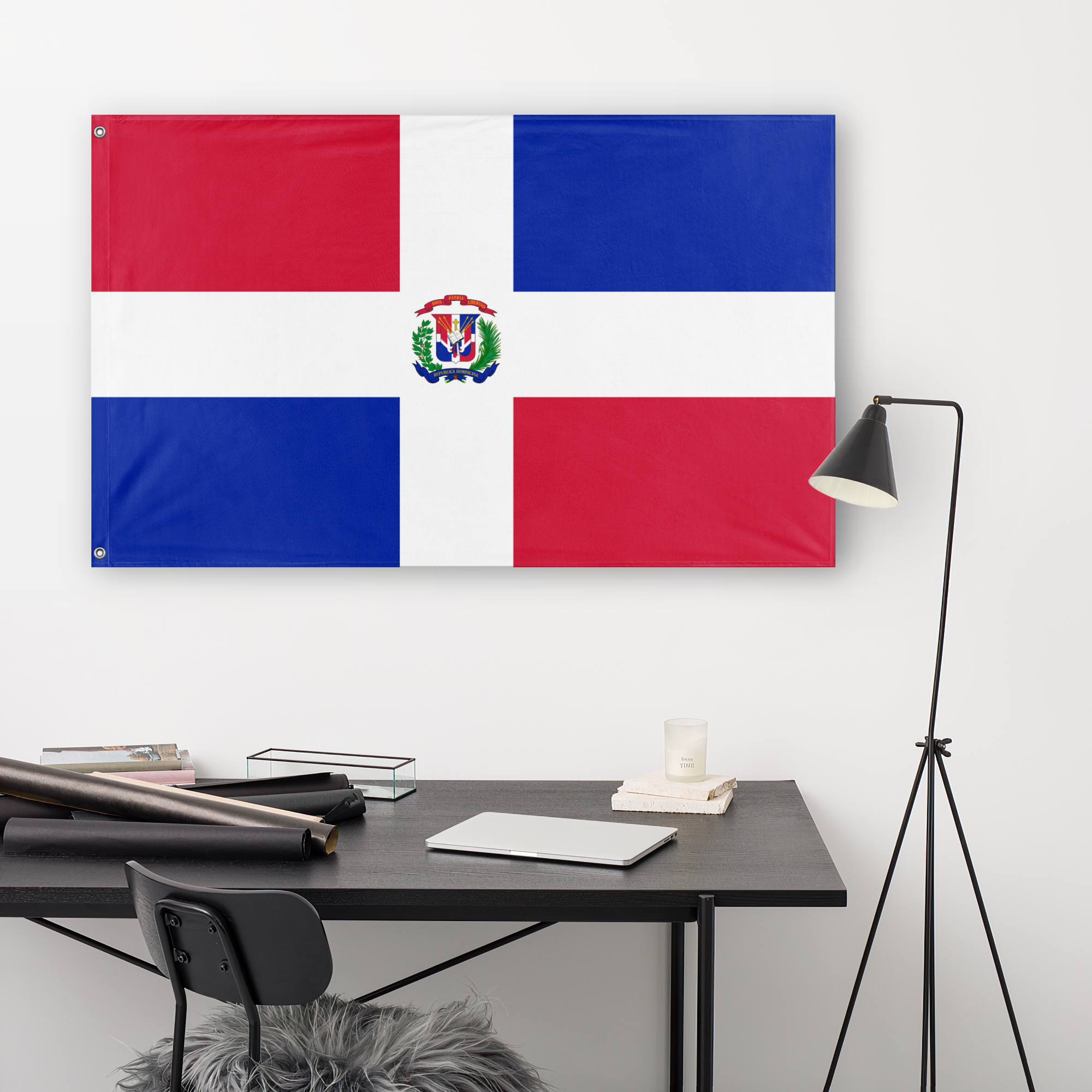 Dominican Haiti flag (Flag Mashup Bot) – Flagmaker & Print