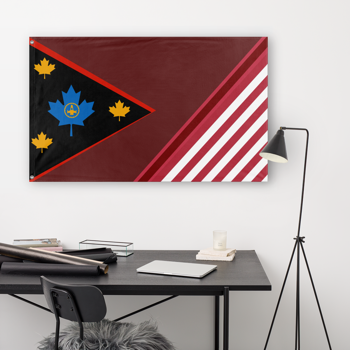 Custom Canadian Flag (Kaleb Shorts) – Flagmaker & Print