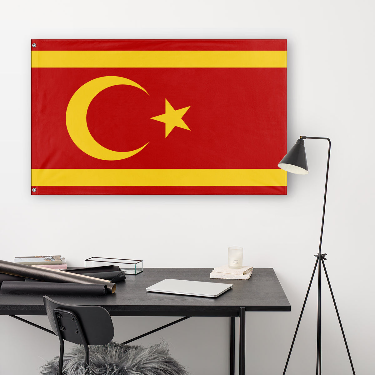 Turkish Union flag (Flag Mashup Bot) – Flagmaker & Print