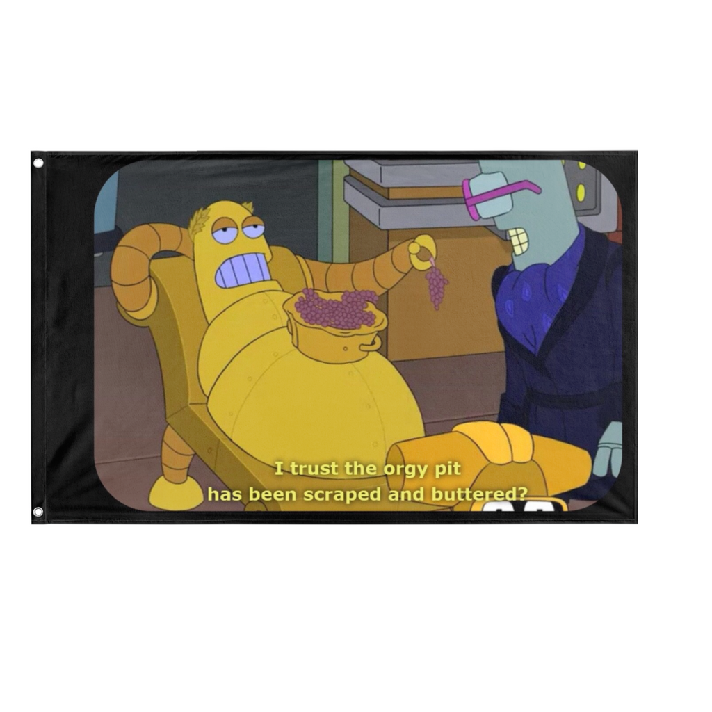 Futurama flag(Futurama(Hidden)) – Flagmaker & Print