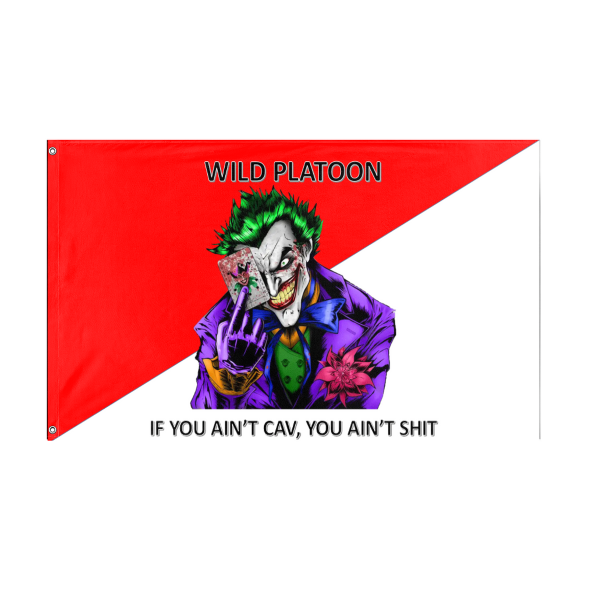 Wild Platoon flag (SFC Silba, Jeffry ) – Flagmaker & Print