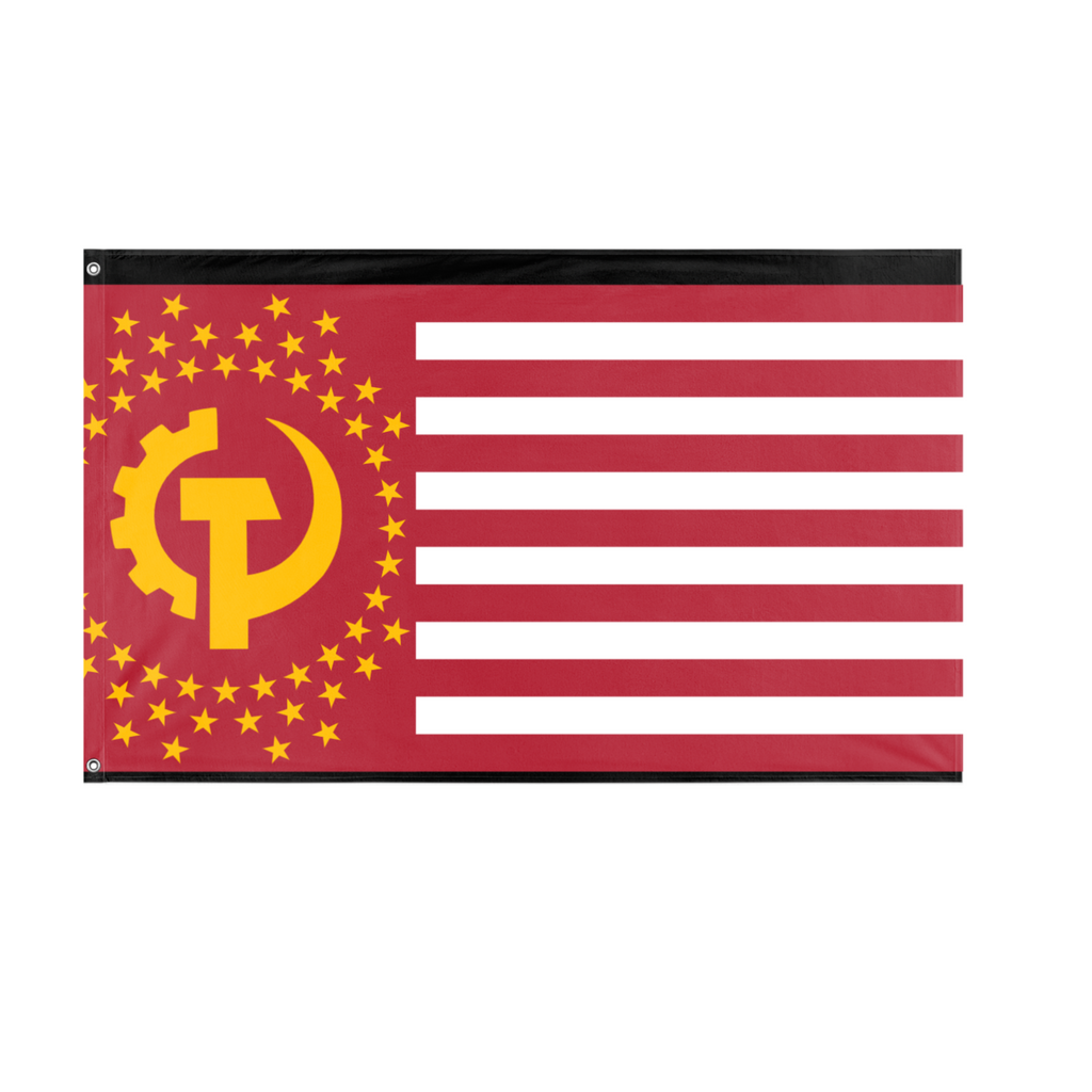 United States ( Communism version ) flag (Jacob) – Flagmaker & Print