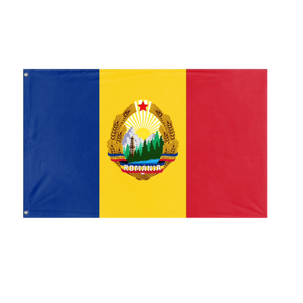 Socialist Republic of Romania flag (Bolshevik ) – Flagmaker & Print