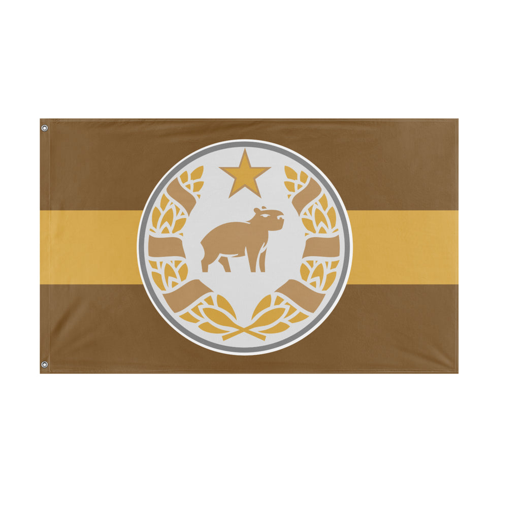 The Republic of Capybara flag (Sebas) – Flagmaker & Print
