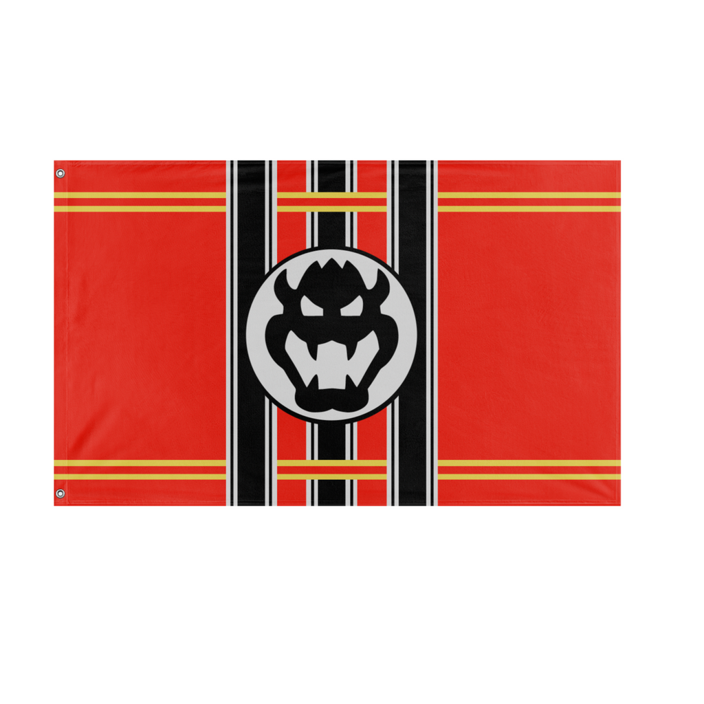 Koopa Kingdom flag (Mussoldier) – Flagmaker & Print