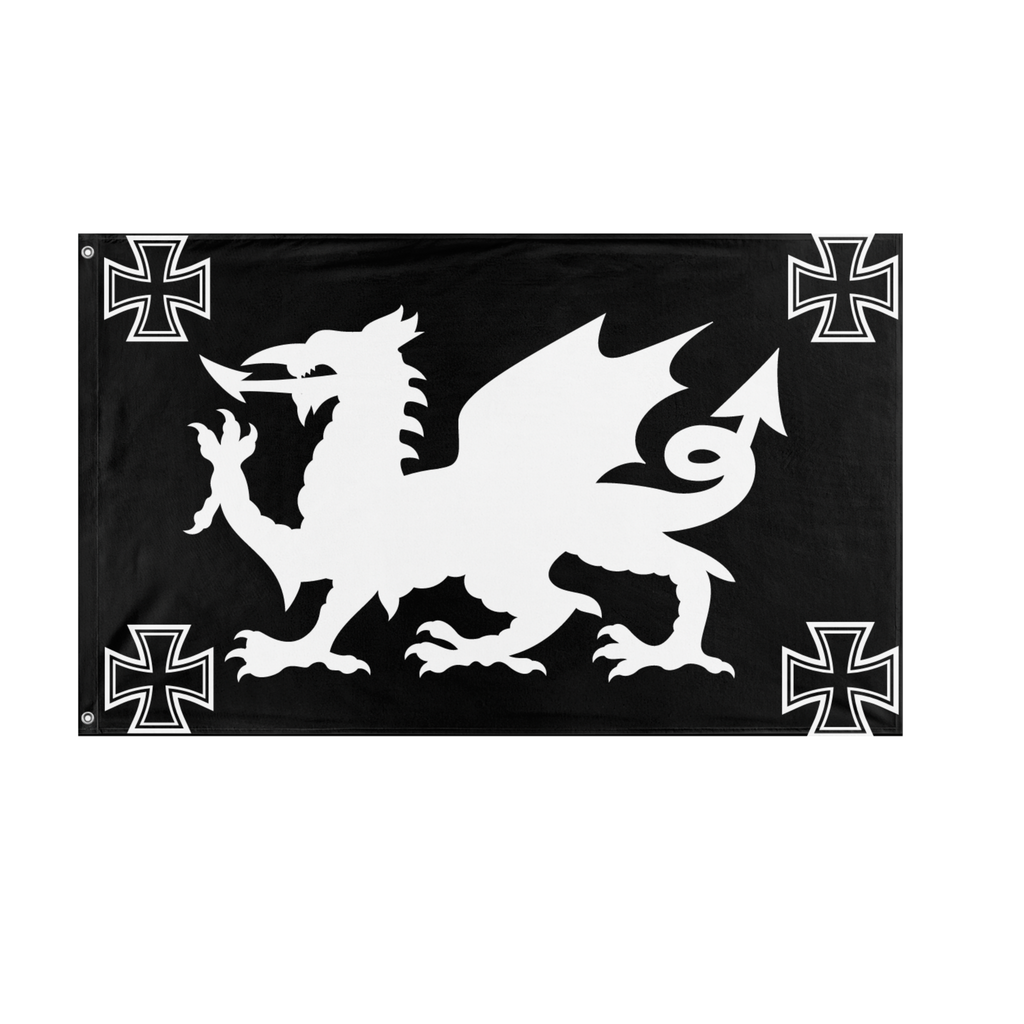 Plaid Annibyniaeth Genedlaethol Cymru flag (.) – Flagmaker & Print