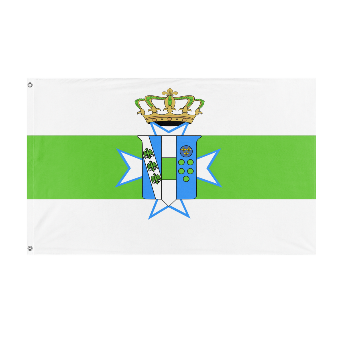 Jewish Duchy of Tuscany flag (Flag Mashup Bot) – Flagmaker & Print