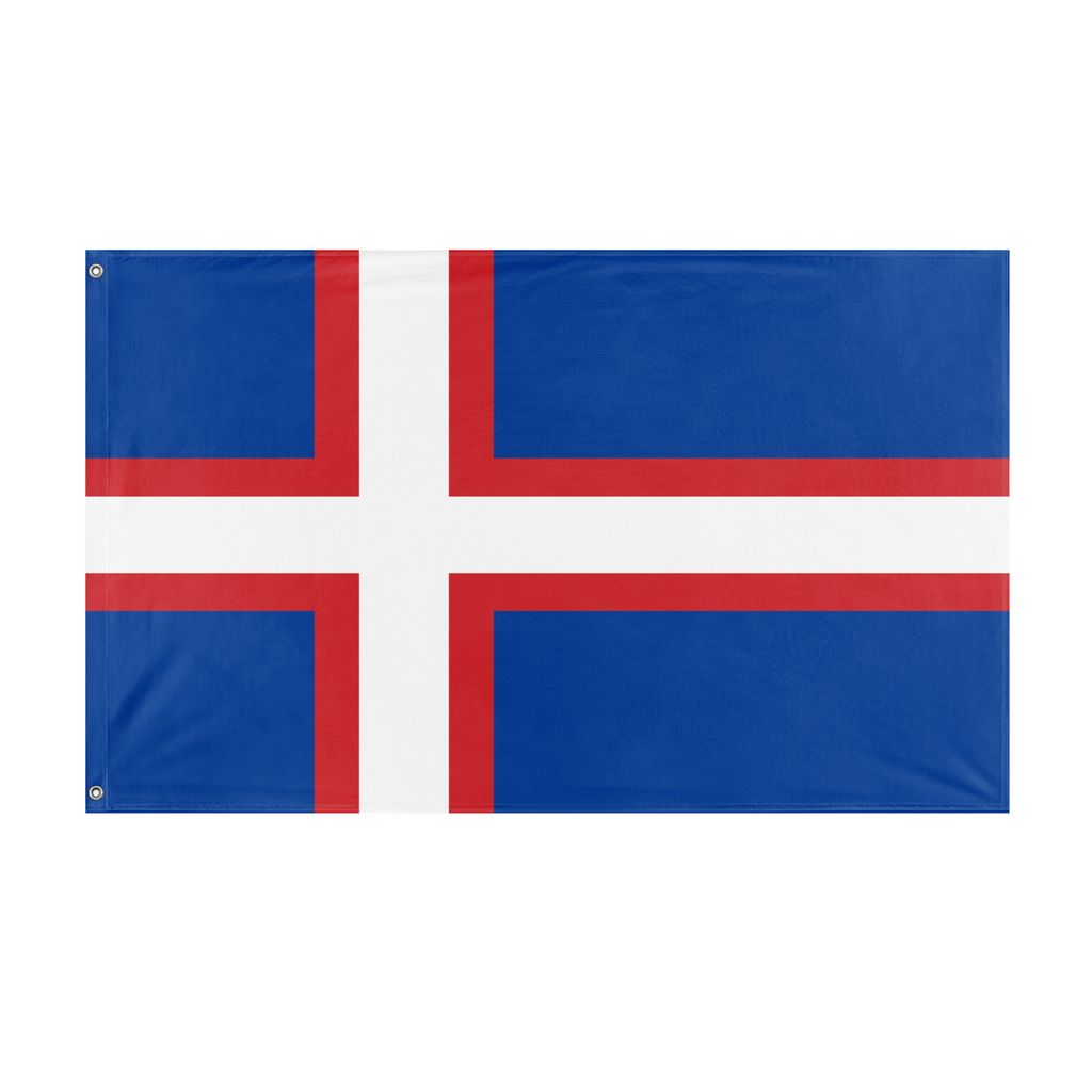 Svalbard and Jan Verde flag (Flag Mashup Bot) – Flagmaker & Print