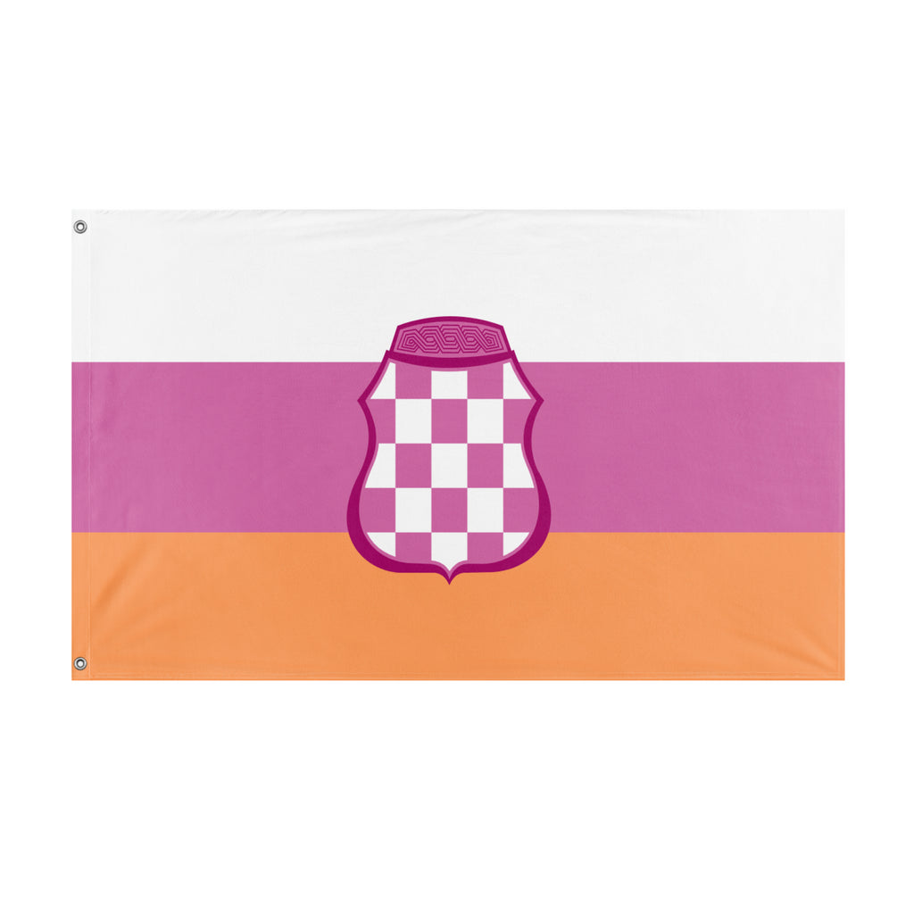 Lesbian Republic of Herzeg-Bosnia flag (Flag Mashup Bot) – Flagmaker ...