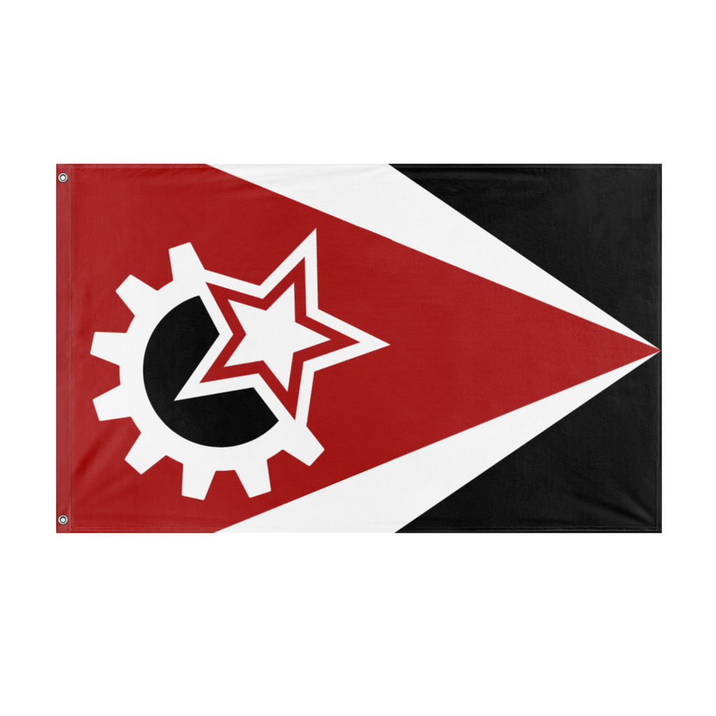 Kiveryan Commonwealth of Labour flag (AnarKiw1) – Flagmaker & Print