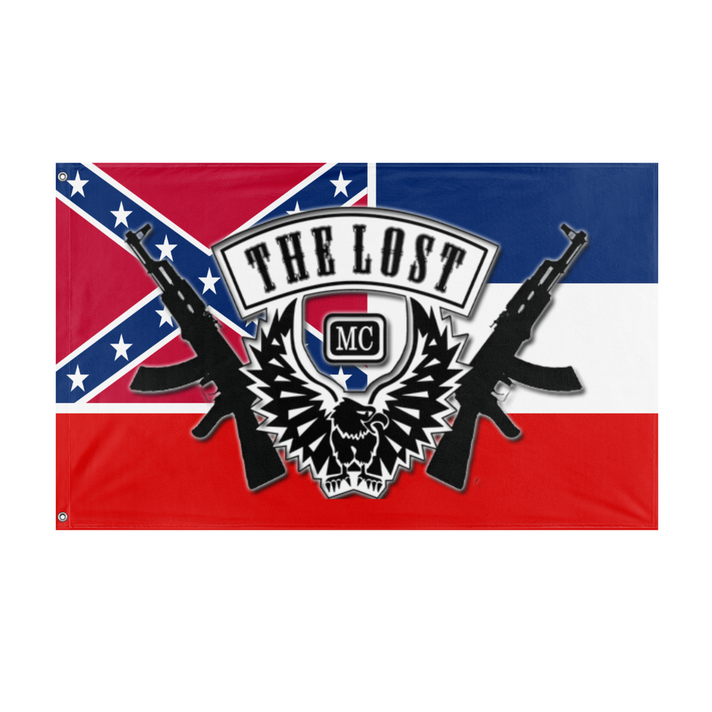 the lost mc flag (M.J.W) – Flagmaker & Print