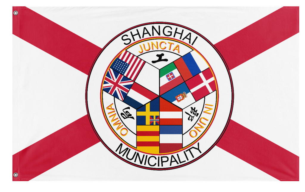 Shanghai International Settlement flag (Shanghai Government ...