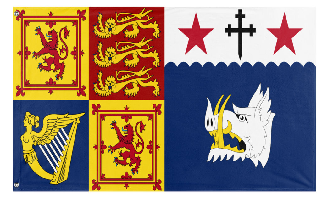 Royal Standard of Queen Camilla (IN SCOTLAND) flag (Joshua Orkin ...