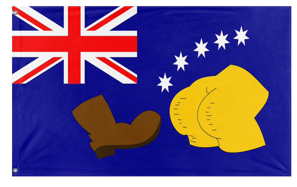 Simpsons Australia Flag (Proudy) – Flagmaker & Print