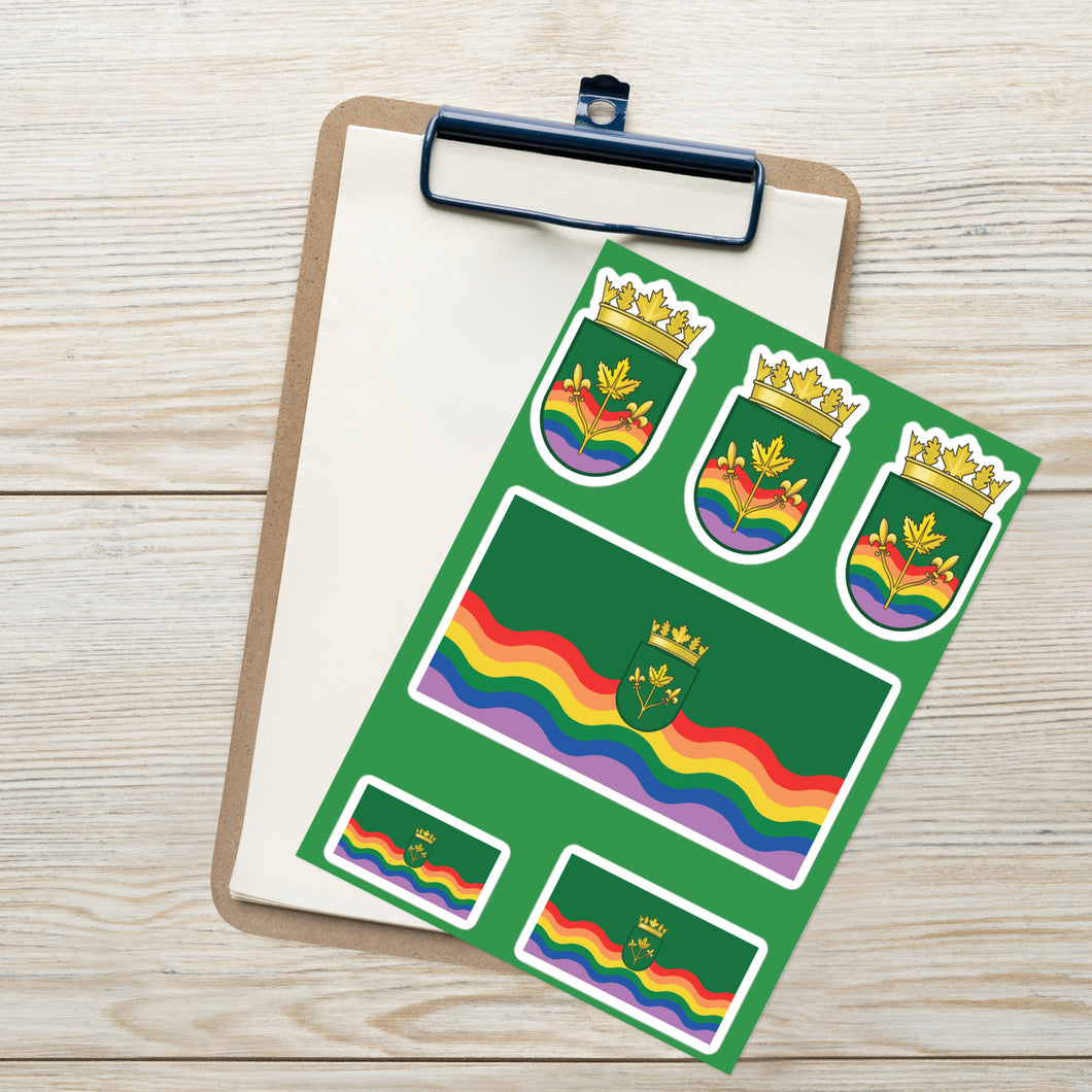 Atlantic Canadian Pride Flag - Big Sticker sheet – Flagmaker & Print