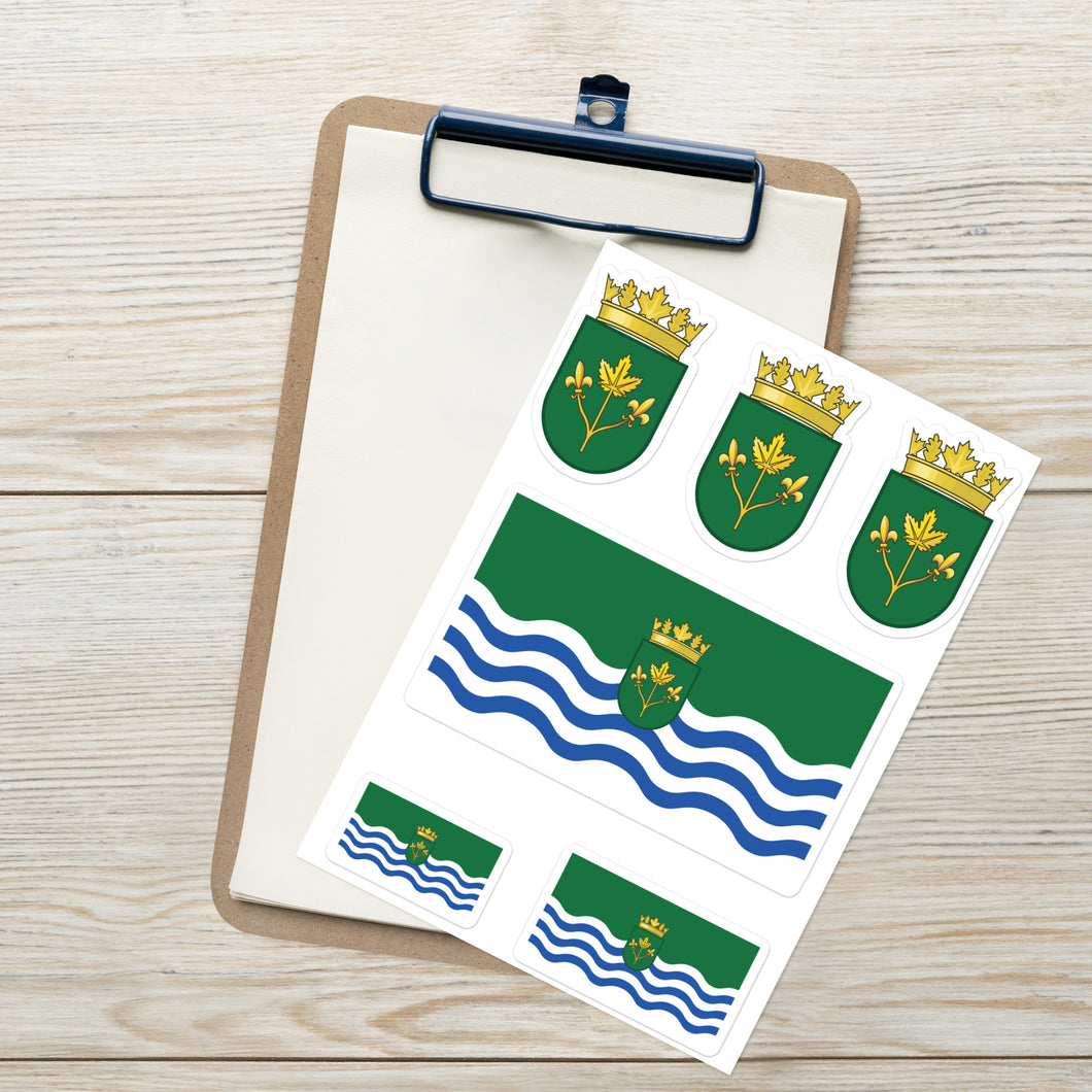 Atlantic Canadian Flag - Big Sticker Sheet – Flagmaker & Print